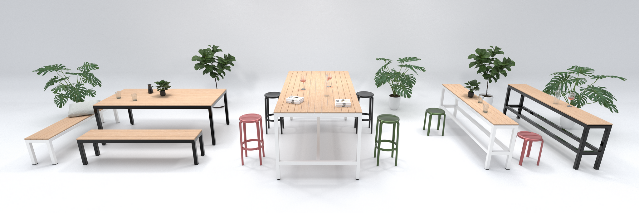 Basics Outdoor Table – Issa Furniture