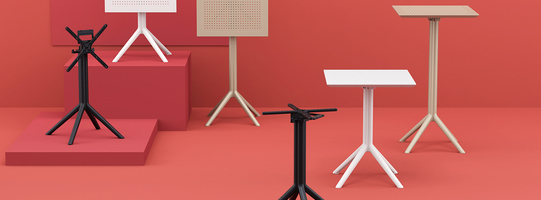 Sky Folding Table 600SQ – Issa Furniture