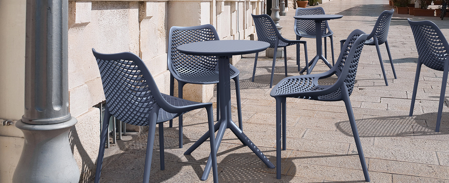 Sky Folding Table 600Dia – Issa Furniture