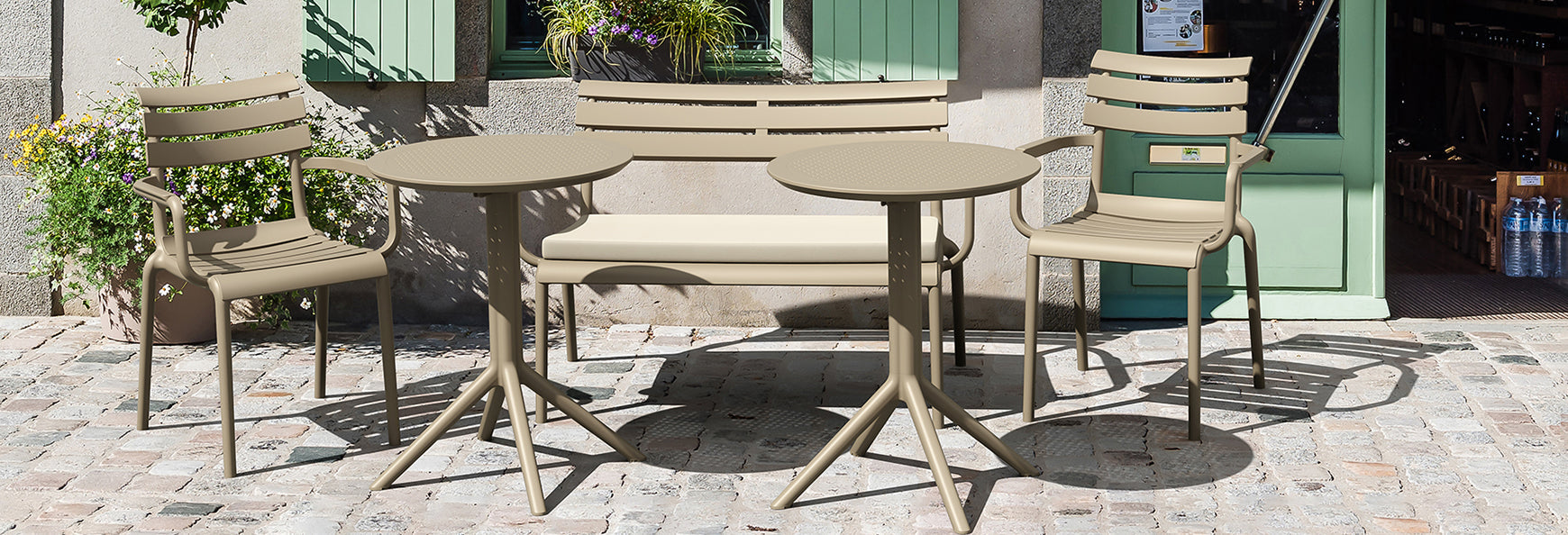 Sky Folding Table 600Dia – Issa Furniture