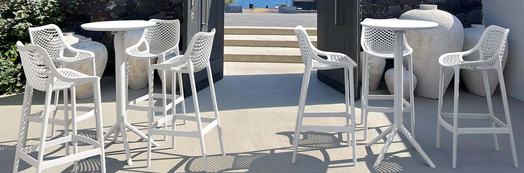 Sky Folding Leaner 600Dia – Issa Furniture