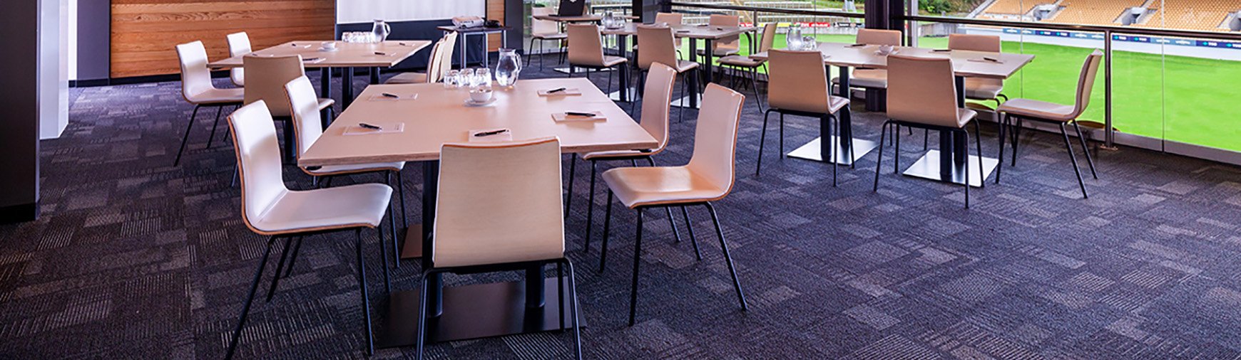 Soft Radius Double Stem Table – Issa Furniture